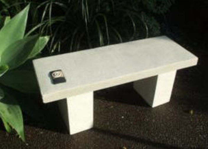 Sandstone straight seat | Sanstone | Manufactured in NZ